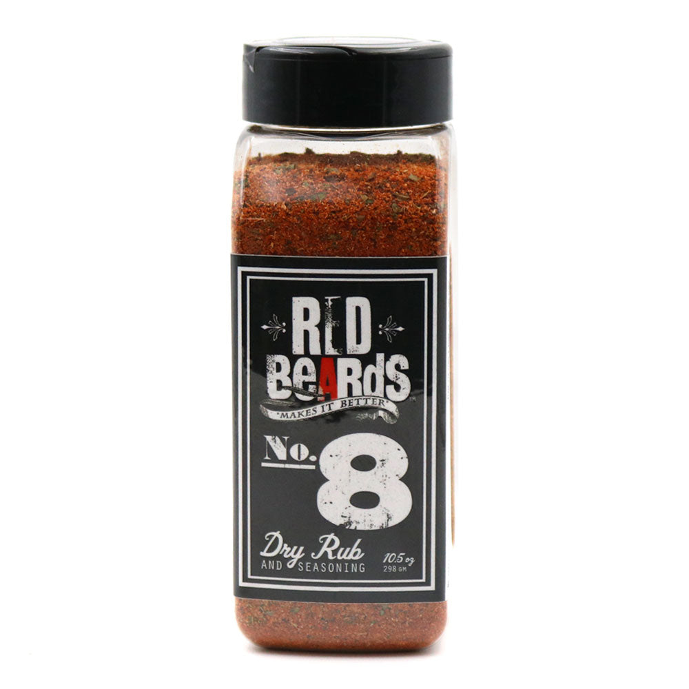 BIG BOY No. 8 – DRY RUB & SEASONING 10.5oz – RedBeards Hot Sauce